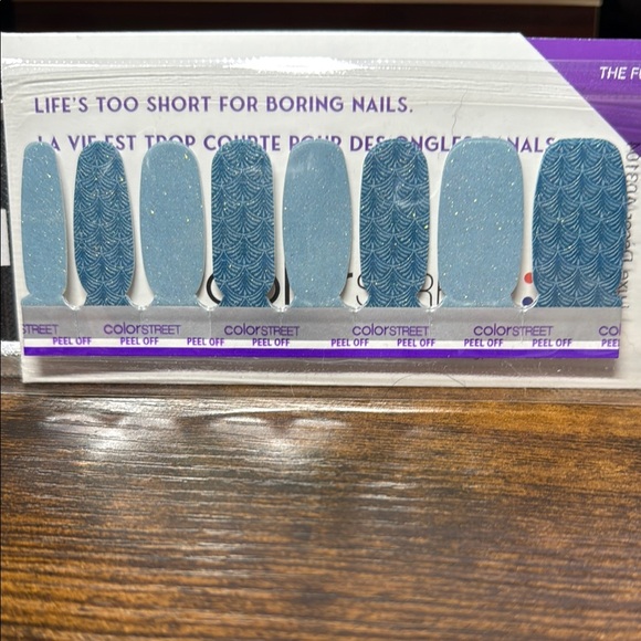 Color Street | Makeup | Color Street Blue Nail Strips | Poshmark